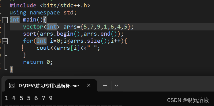 sort函数对vector一维或者二维数组排序_vector sort-CSDN博客