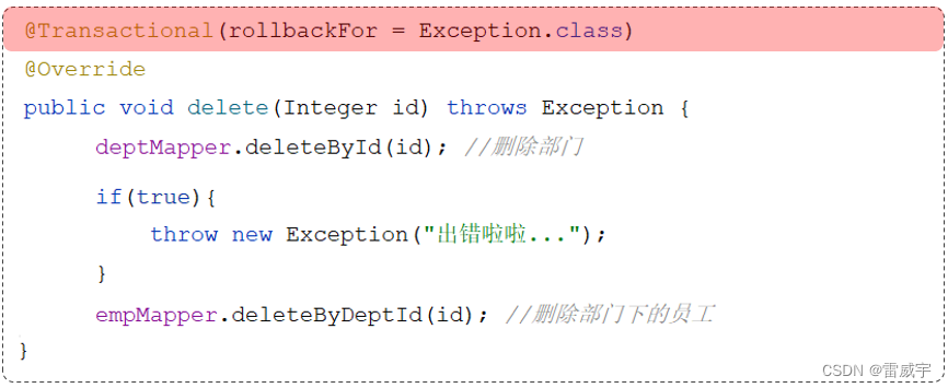 @Transactional注解详解_注解transactional-CSDN博客