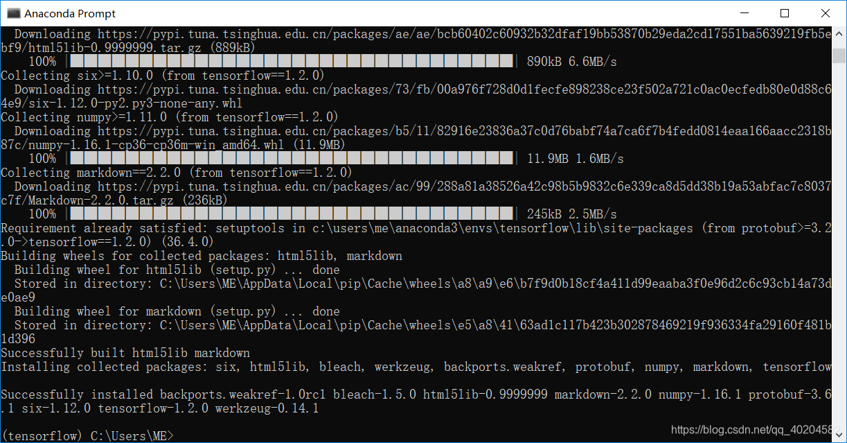 在Windows下安装tensorflow_cmd怎么下载tensorflow-CSDN博客