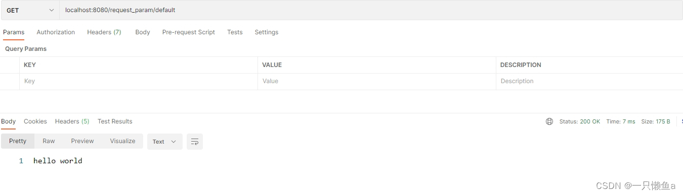 @RequestParam注解的使用及源码解析-CSDN博客