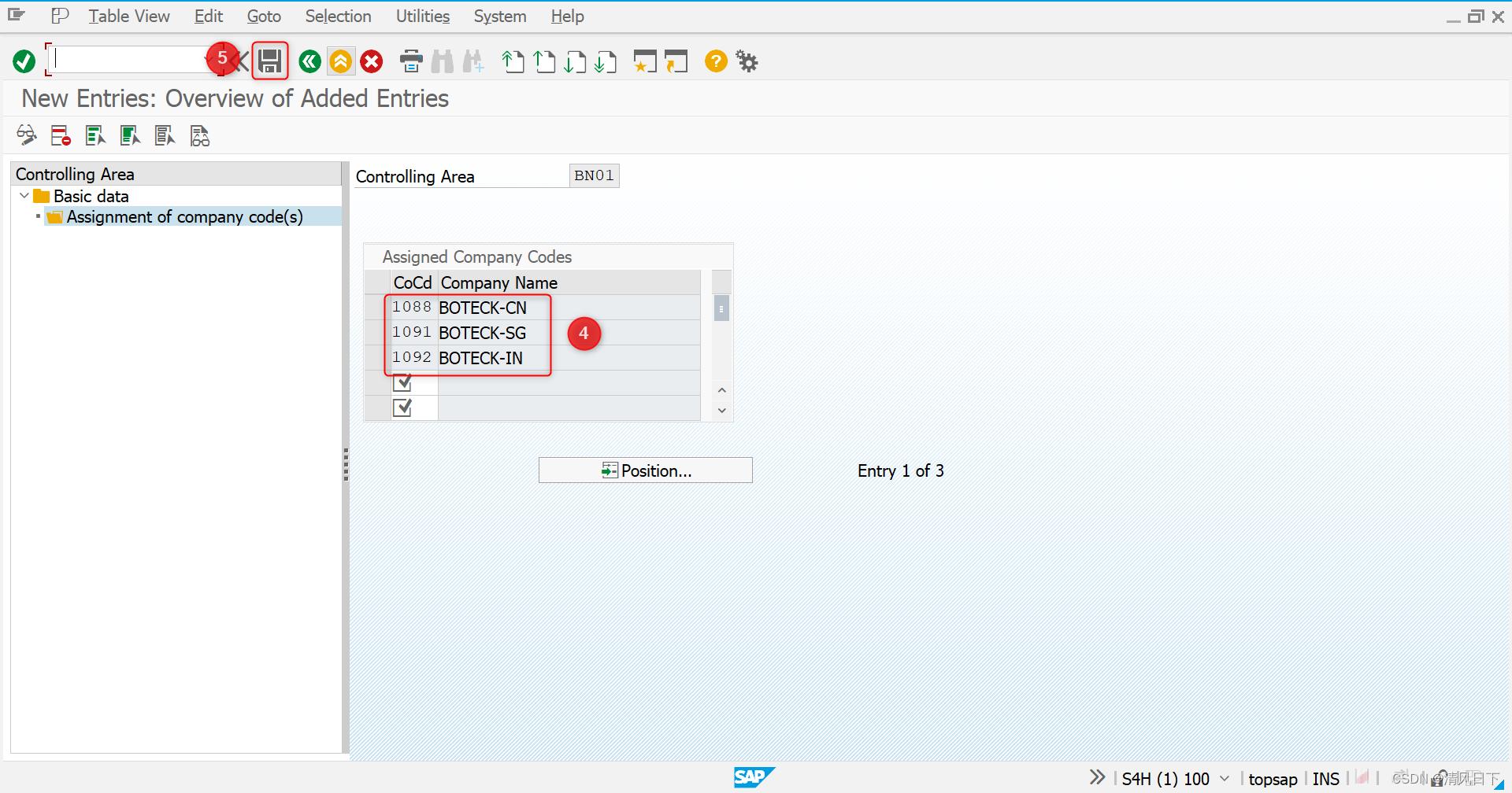 3 CO配置-企业结构-分配-把公司代码分配给成本控制范围(OX19-Assign company code to controlling ...