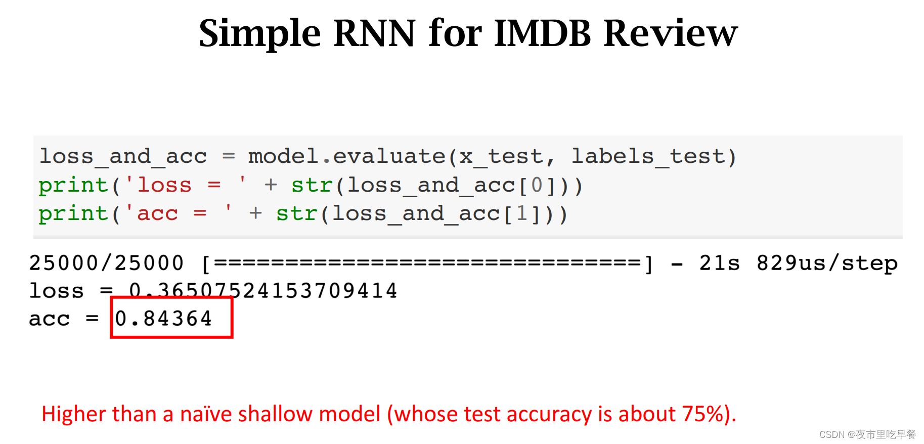 RNN模型与NLP应用：Simple RNN模型-3_simplernn参数-CSDN博客