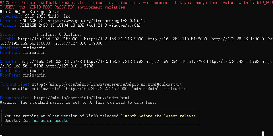 【MinIO】几个有用的方法_minio etag-CSDN博客