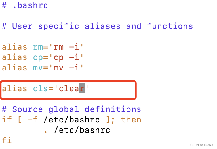 centos随笔01：设置alias_centos 配置alias-CSDN博客