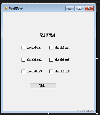 【18】C# 窗体应用WinForm ——【按钮Button、单选框RadioButton、复选框CheckBox、复选列表框CheckedListBox】属性、方法、实例_c# ...