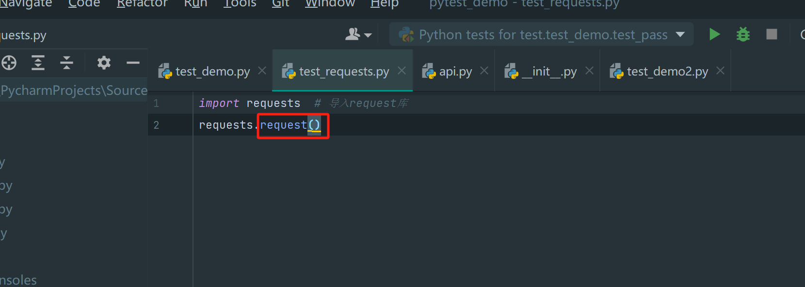 Requests教程-2-源码解析_return session.request(method=method, url=url, **k-CSDN博客