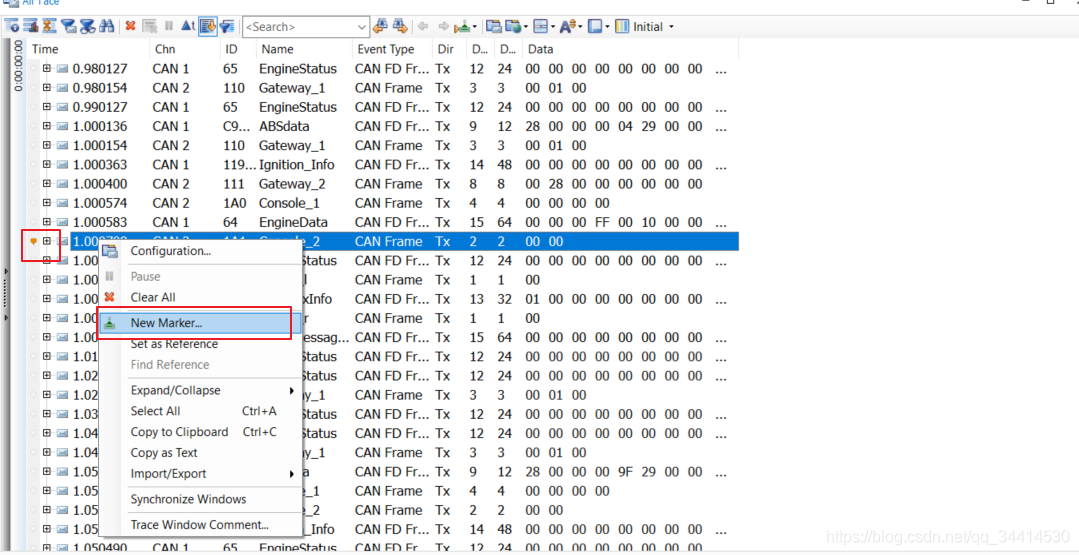从零开始学习CANoe（十二）—— Trace Window_canoe字体大小调整-CSDN博客