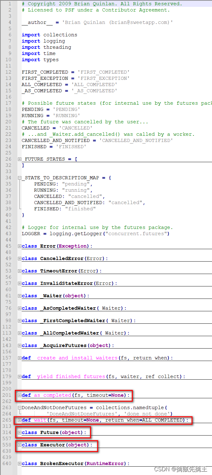 Python3.2+ 的 concurrent.futures 模块-CSDN博客