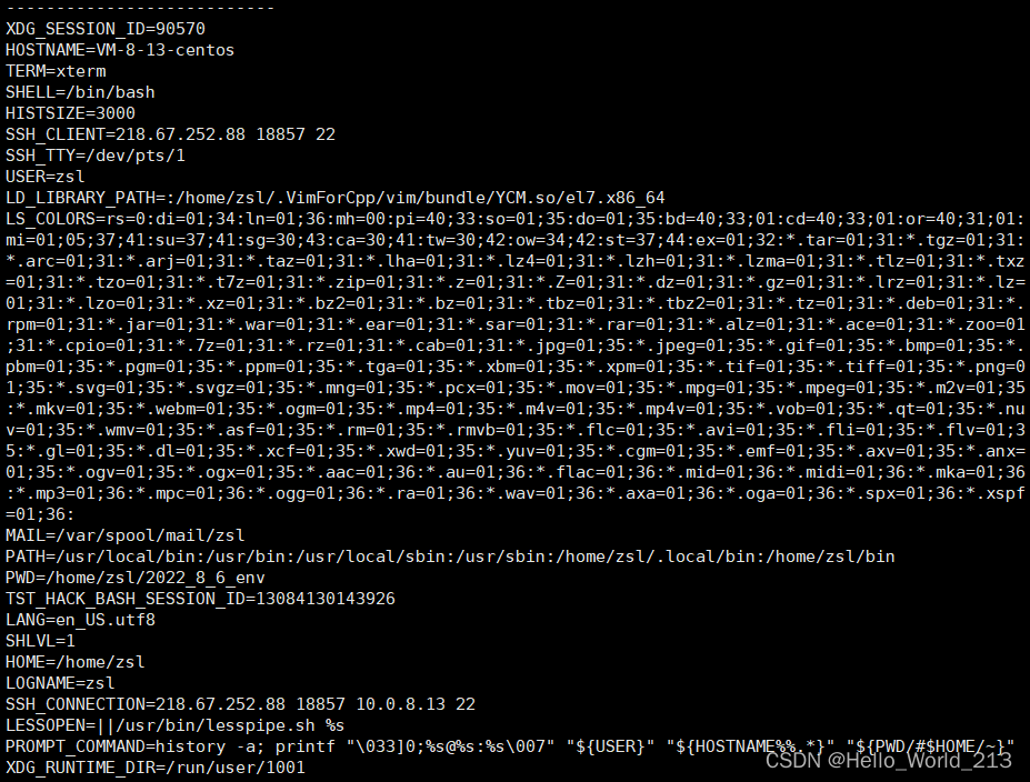 【Linux】进程概念 —— 环境变量与命令行参数_写一个程序putenv修改环境变量后这个修改的结果会永久保留吗-CSDN博客