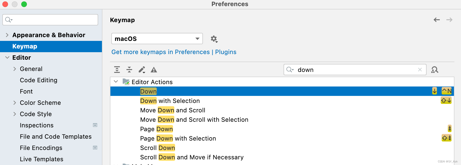 IdeaVim 代码补全列表选择快捷键_idea 用vim ctrl+n-CSDN博客