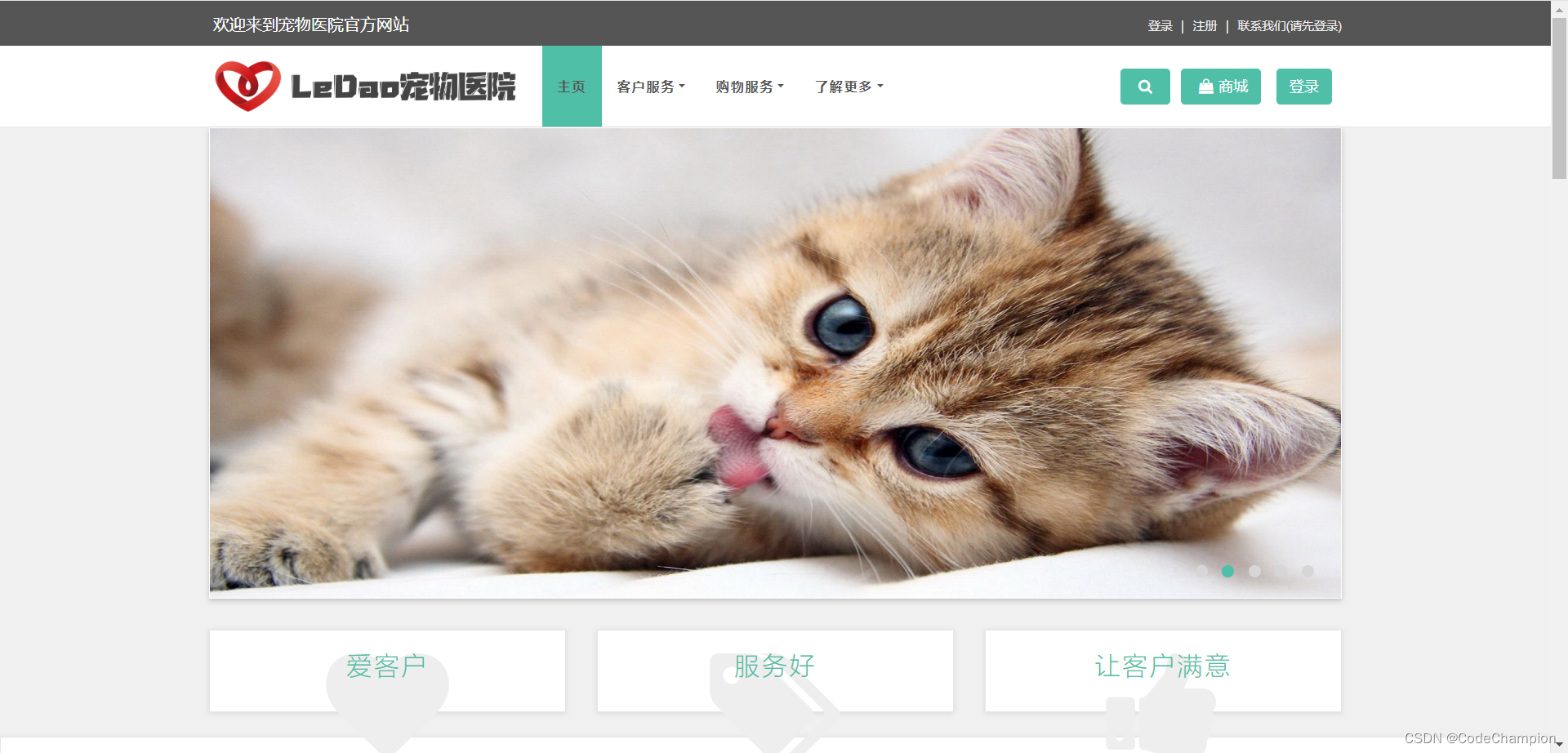 20.基于Spring Boot+Mybatis+Shiro+EasyUI的宠物医院管理系统_spring boot mybatis shiro-CSDN博客