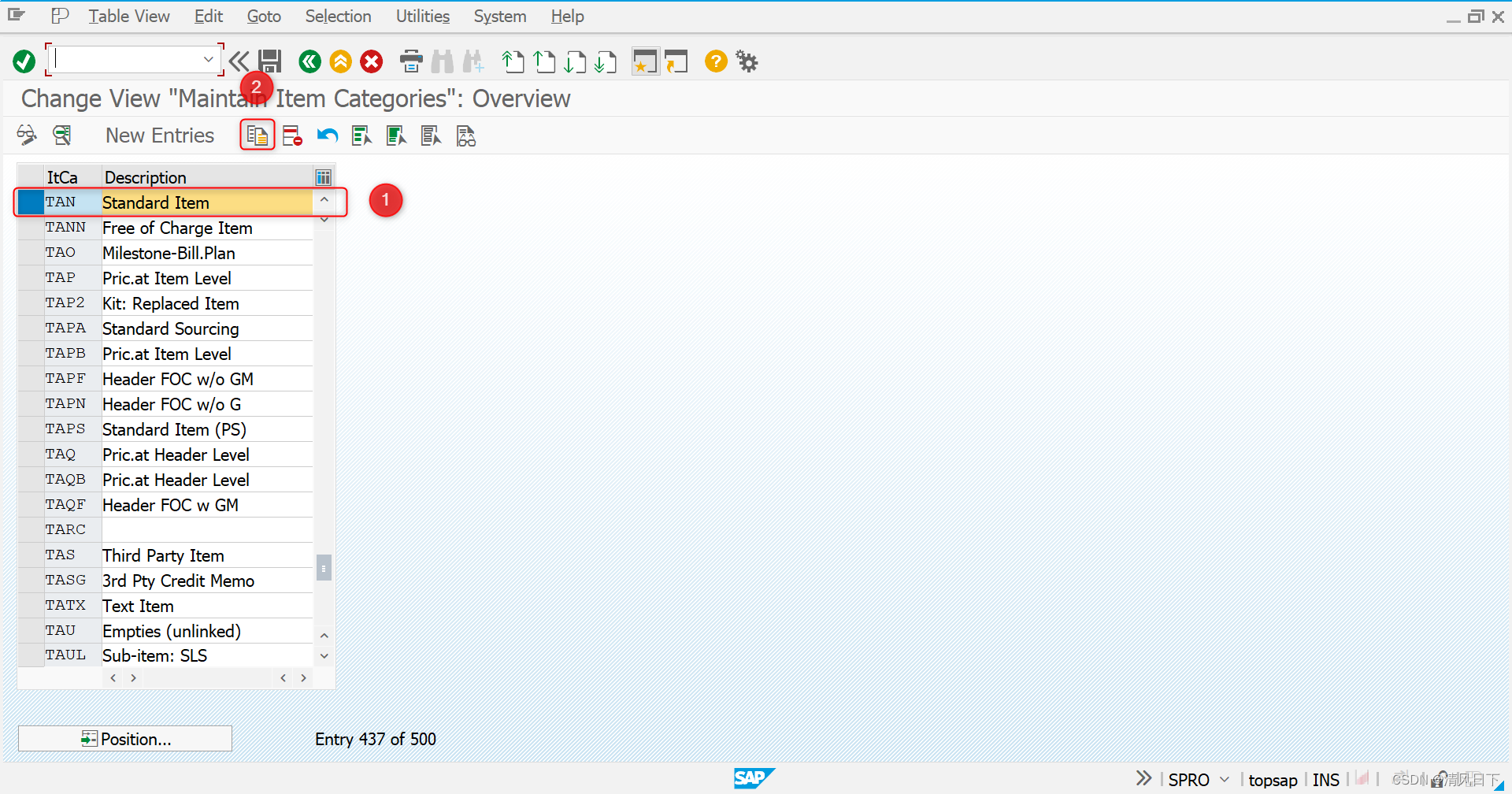 SD配置-销售凭证设置-定义项目类别(VOV7-Define Item Categories-TVAP)_sd定义项目类别-CSDN博客