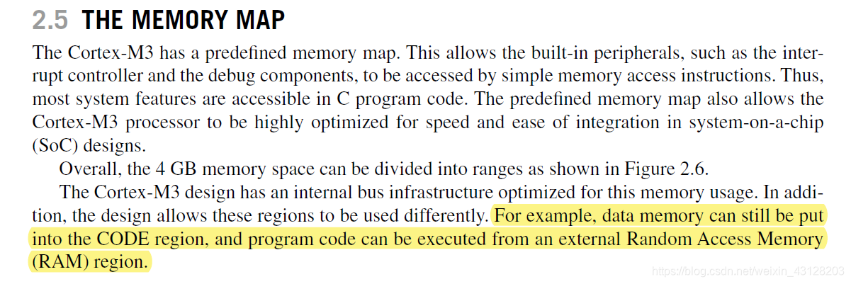 关于cortex M3 Designstart Icode Dcode Itcm Dtcm 以及memorymap的划分itcm中的i Code和d Code Csdn博客