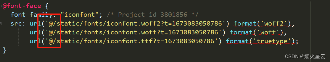uniadmin引入iconfont报错_[plugin:vite:css] [postcss] cannot find module-CSDN博客