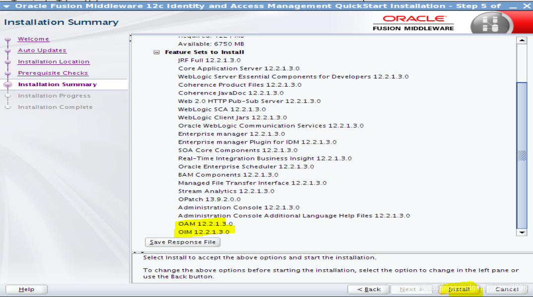 OIM 12c / 12.2.1.3.0 Installation Using Quick Installer (step by step ...