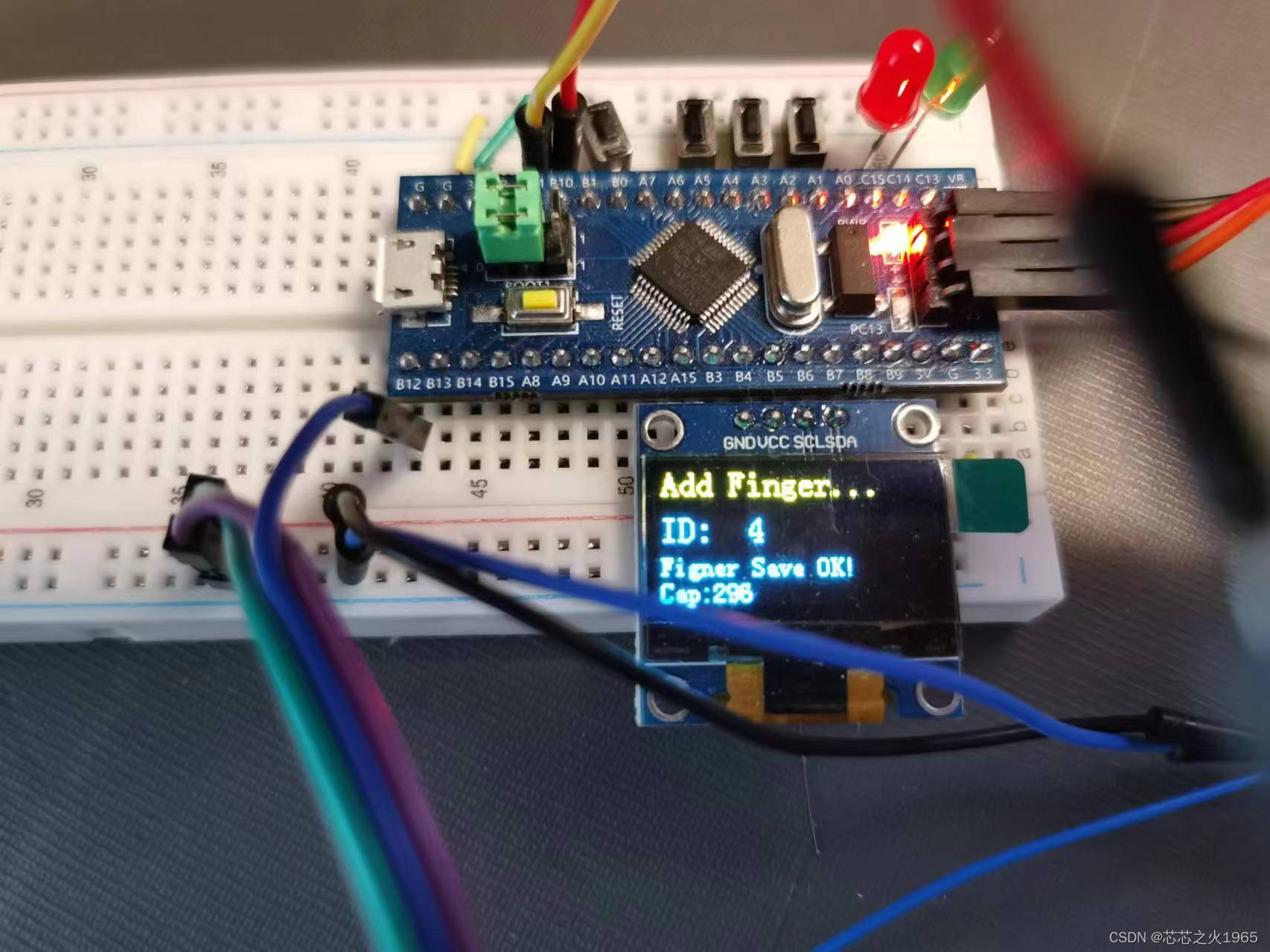 基于stm32f103c8t6的as608指纹识别模块(江科大版,源码可用,支持定制)stm32 As608 Csdn博客
