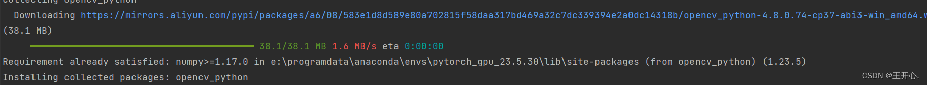ERROR: Could not find a version that satisfies the requirement cv2 (from versions: none)-CSDN博客