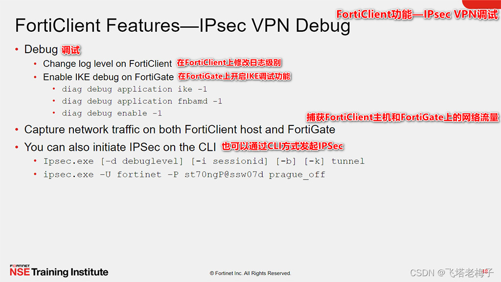 教程篇(7.0) 07. 诊断和故障排除 FortiClient EMS Fortinet 网络安全专家 NSE 5_forticlient ...