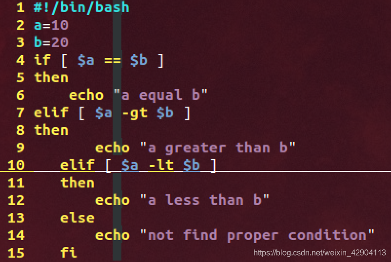 linux，shell脚本语言，if else语句，for语句，while语句以及无限循环_shell 脚本if else-if else 返回到某些行继续执行-CSDN博客