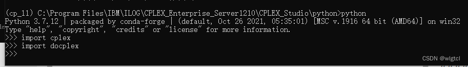 python--cplex安装与踩坑记录_cplex12.10安装包-CSDN博客