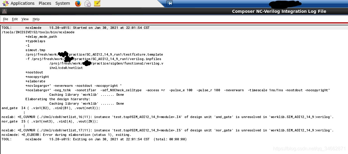NC-verilog仿真错误_is unresolved in worklib-CSDN博客