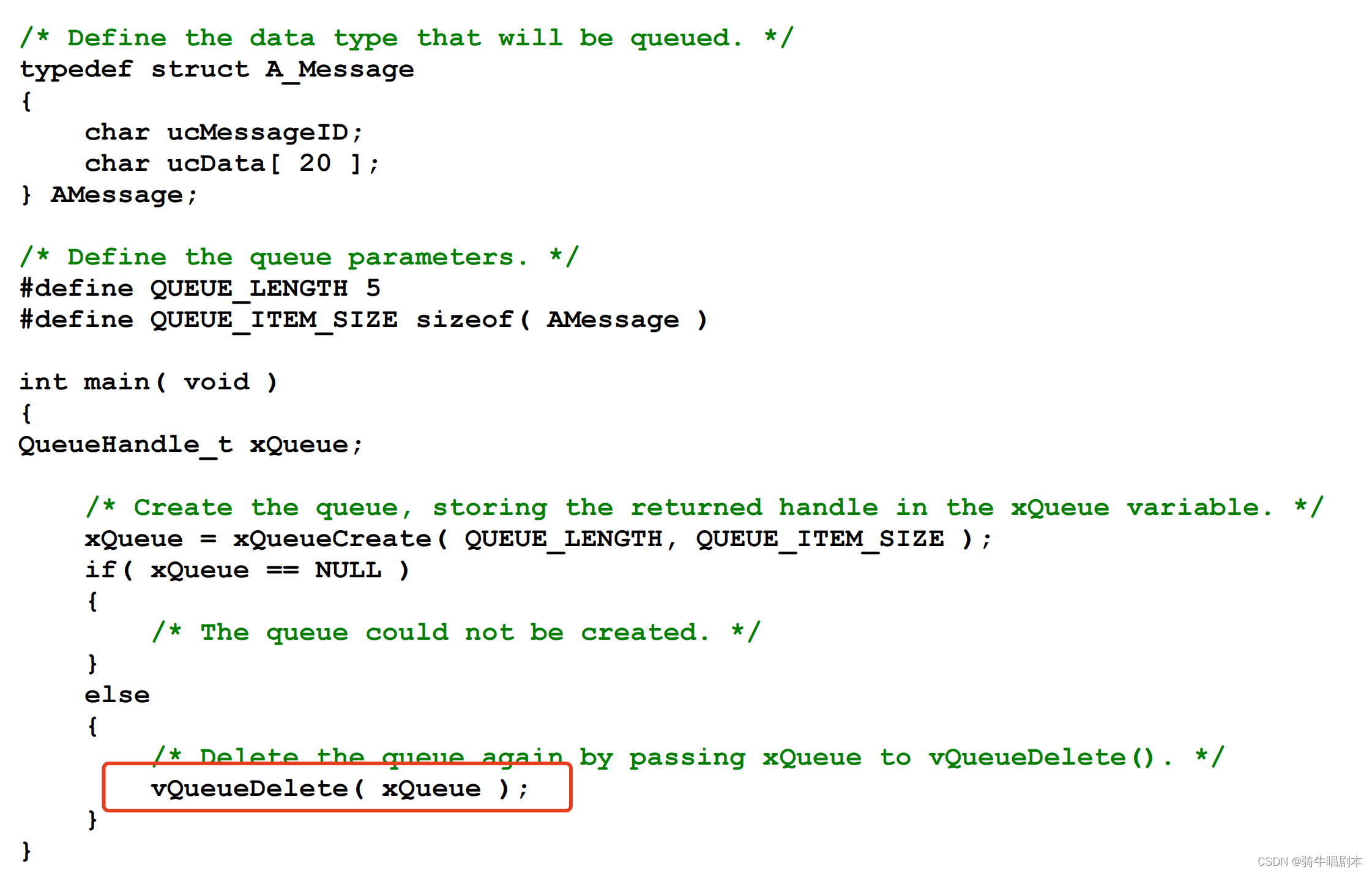 【ESP32+freeRTOS学习笔记-(五)队列Queue】-CSDN博客