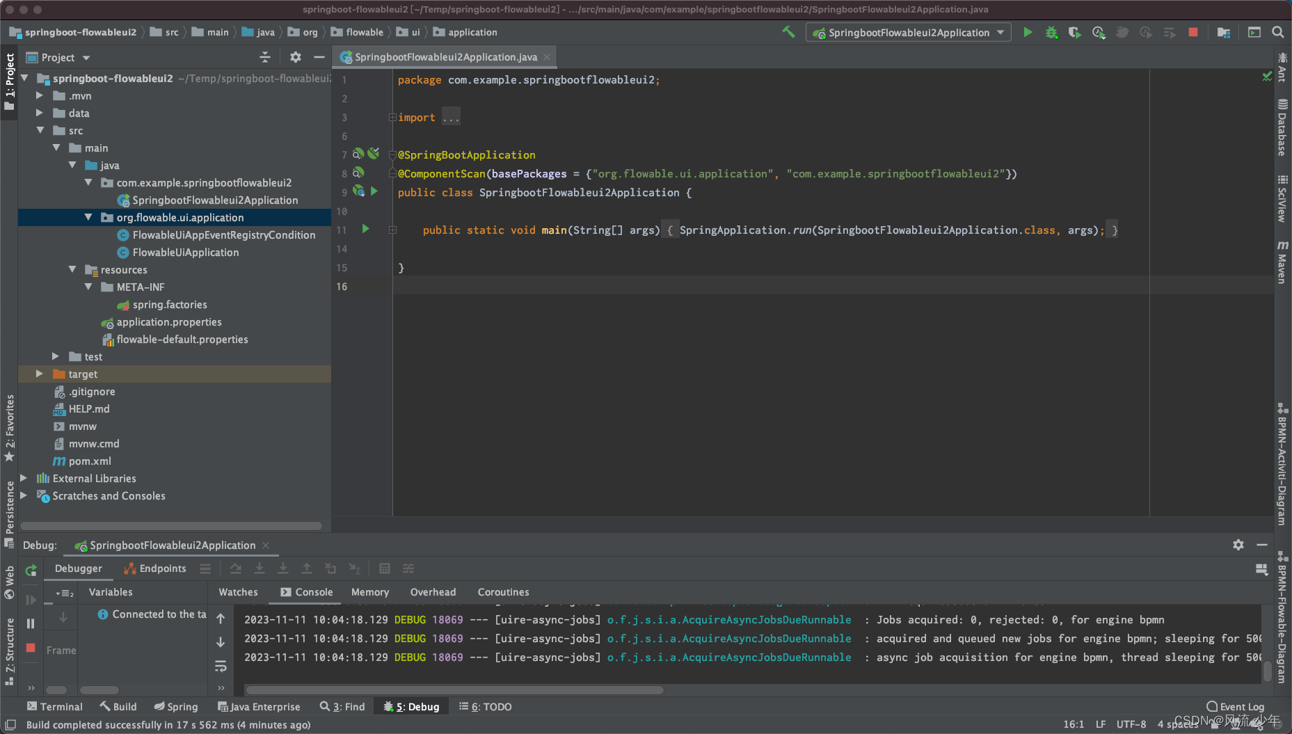 五：SpringBoot集成Flowable UI_flowable ui集成-CSDN博客