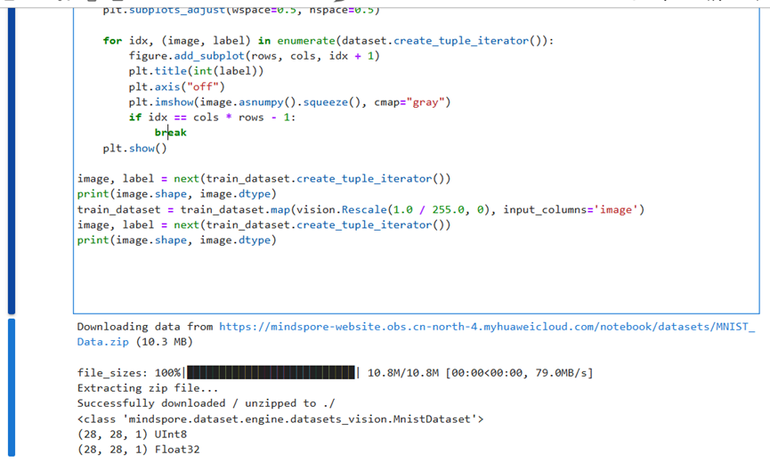 昇思MindSpore学习心得入门-数据集Dataset-CSDN博客