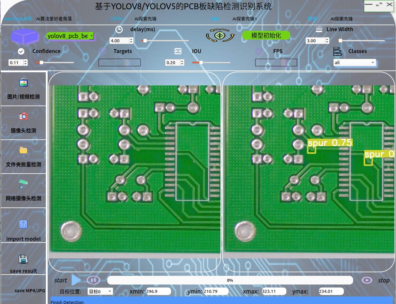 基于YOLOV8/YOLOV5的PCB板缺陷检测识别系统_yolo.show-CSDN博客