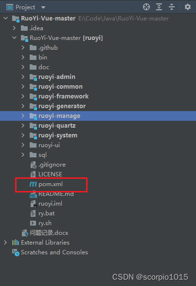 若依[RuoYi-Vue]使用（三）- 新建模块_若依新建模块-CSDN博客