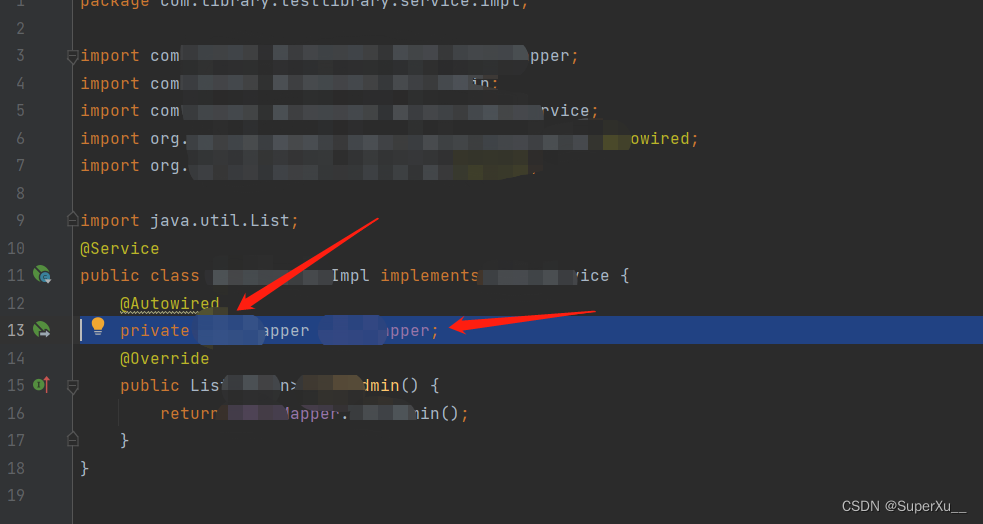 已解决 ·Field *mapper in com..seriverimpl required a bean of type com..*Mapper that could not be ...
