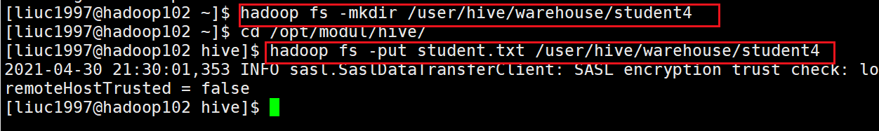 Hadoop之Hive数据的导入与导出（DML）_hadoop load data-CSDN博客