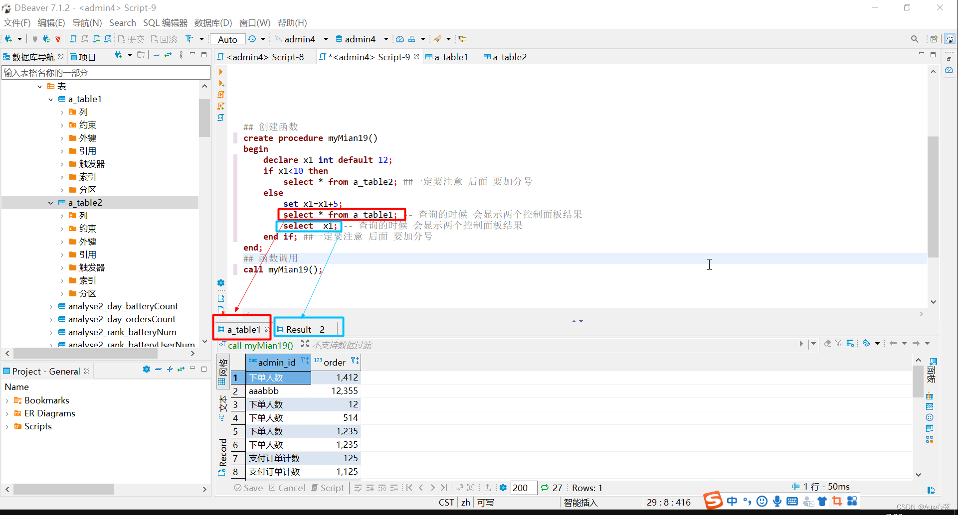 Mysql存储过程与存储函数详解 Csdn博客
