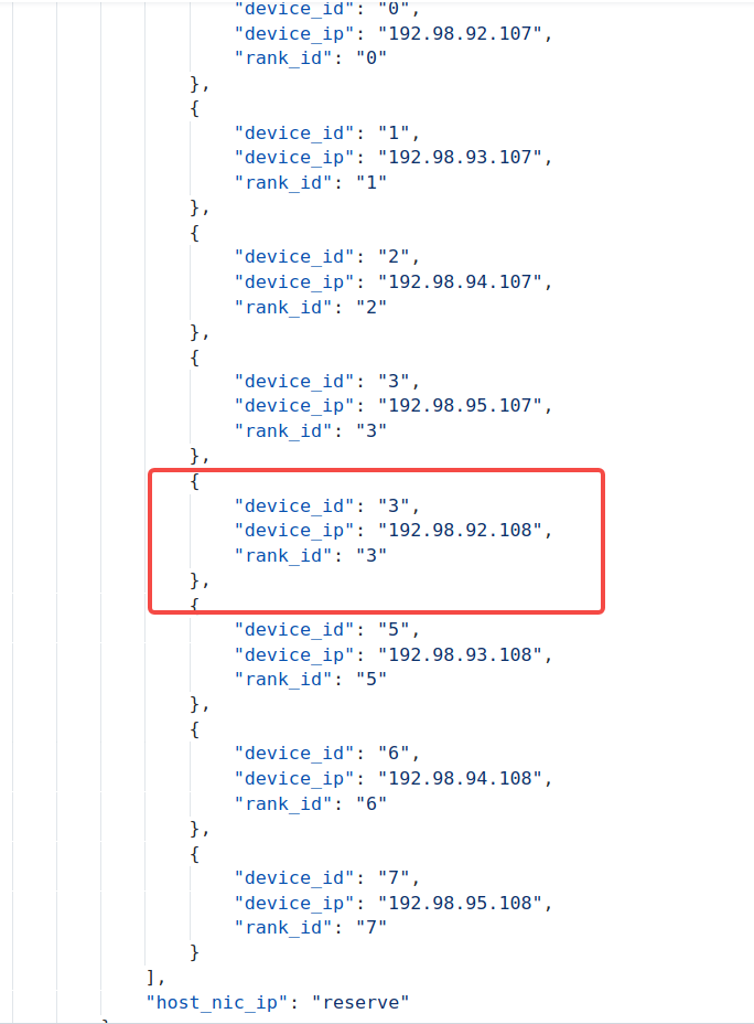 解决MindSpore[ERROR]RuntimeError: Invalid ranktable, with rank_idxxx问题_ei0004: the ranktable or ...
