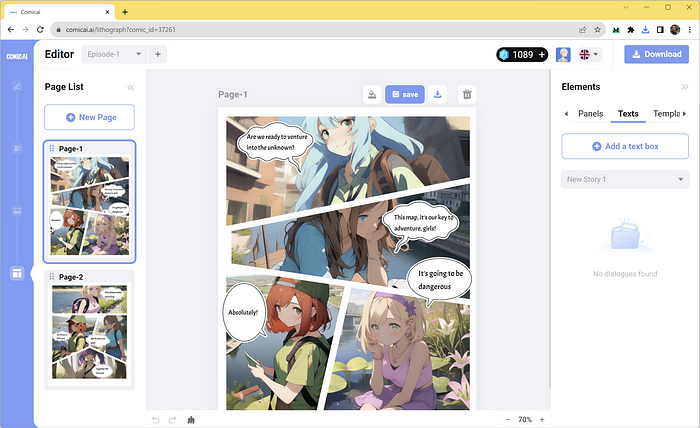 ComicAI 利用人工智能创作精彩漫画-CSDN博客