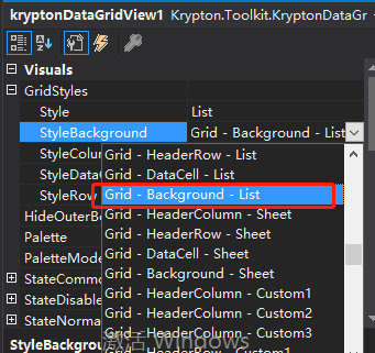 C#:Krypton控件使用方法详解(第三讲) ——kryptonDataGridView-CSDN博客