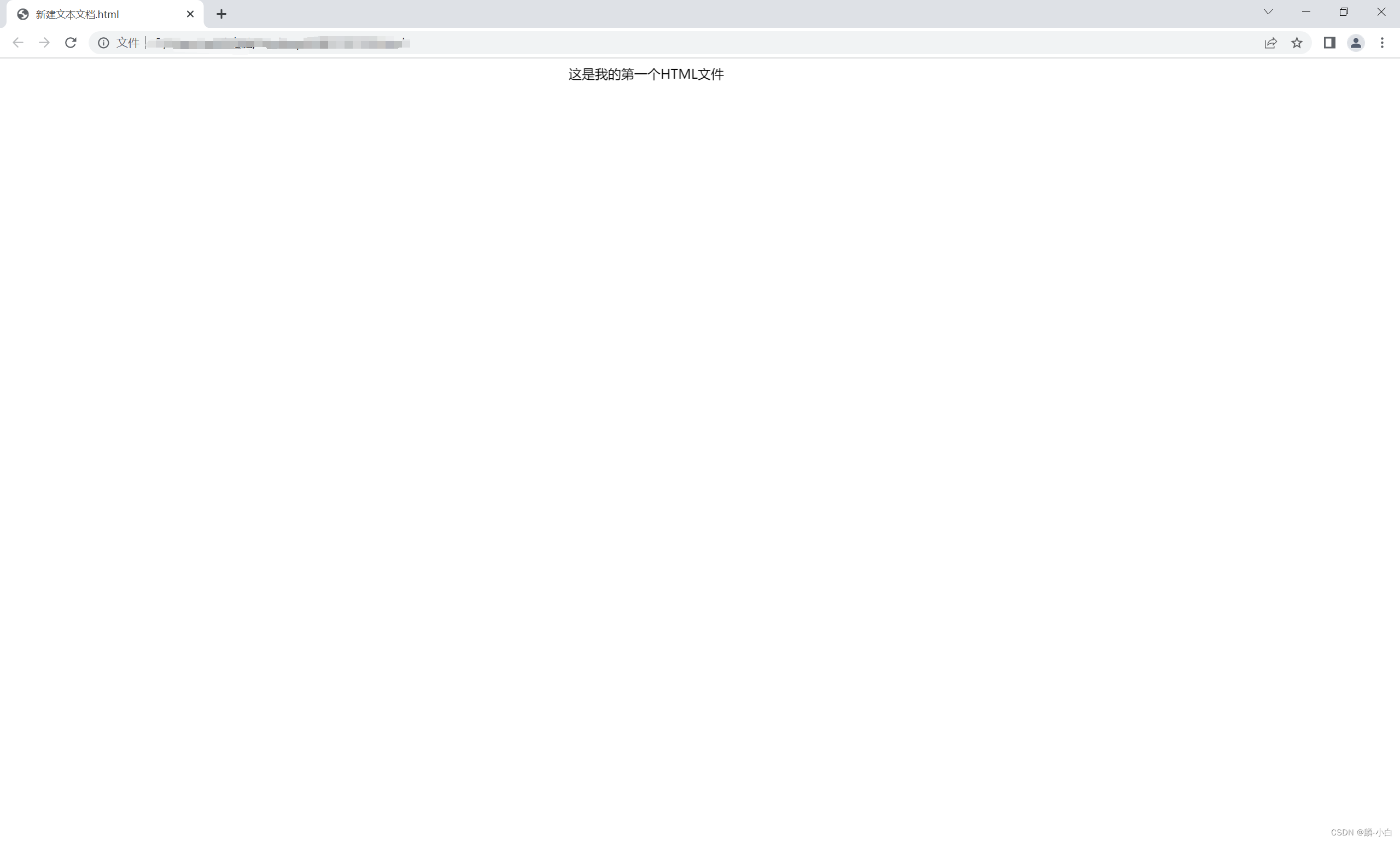 【html系列】第一章 · Html入门html第一章 Csdn博客