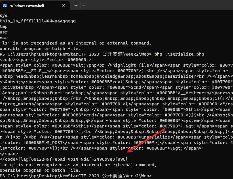 NewStarCTF 2023 公开赛道 Week2_[newstarctf 2023 公开赛道]upload again!-CSDN博客