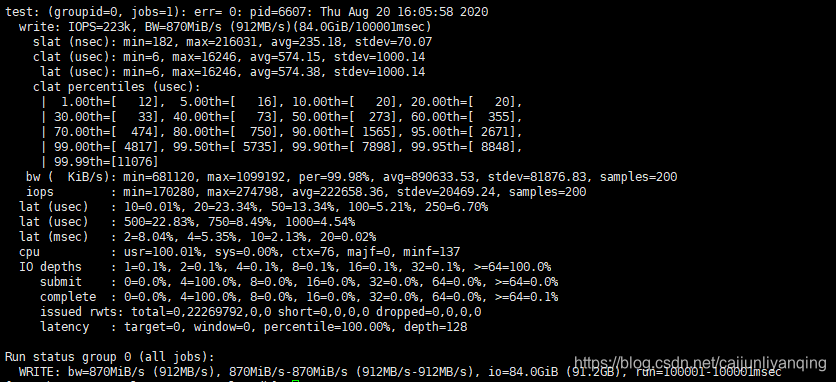 SPDK 的测试 fio 与 pref 方法及结果_spdk测试性能为啥是fio的两倍-CSDN博客