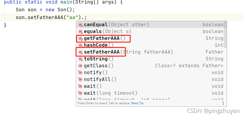 Spring-java 之pojo 继承关系 连点不成功问题 基础笔记_accessors(chain = true) 子类无效-CSDN博客