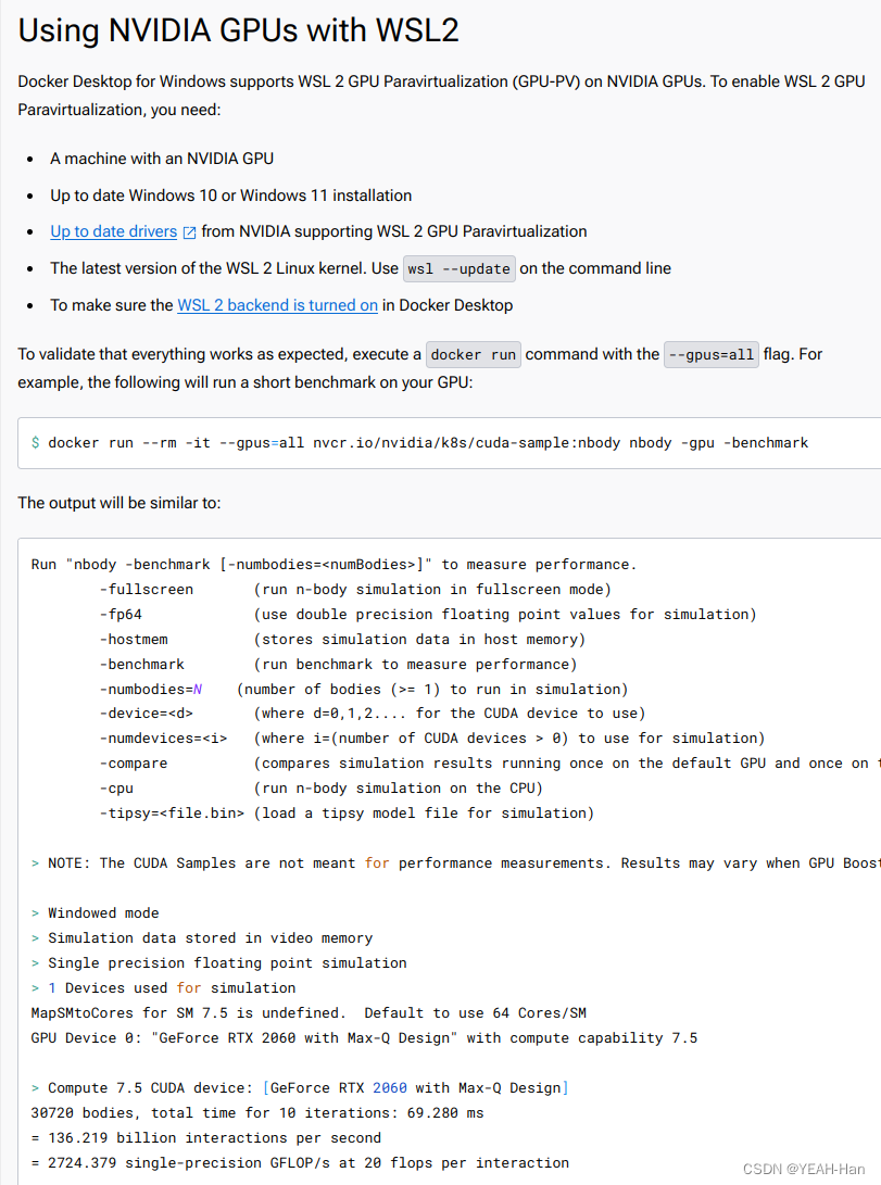 (docker)进入容器后如何使用本机gpu Gpu Support In Docker Desktop Csdn博客
