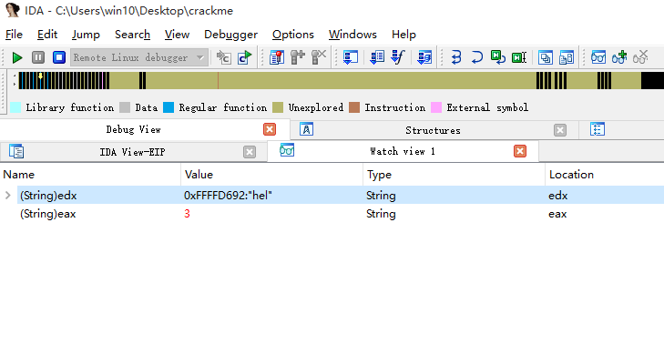 IDA 动态调试 ELF 文件_ida could not find the elf interpreter name, share-CSDN博客