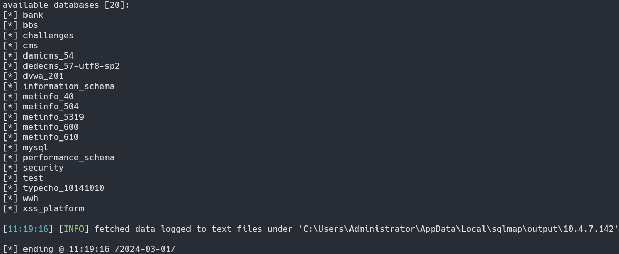 Sqlmap工具使用_win11 sqlmap-CSDN博客