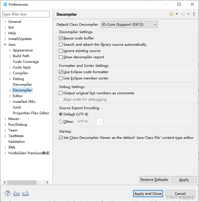 eclipse反编译出现：Editor could not be initialized.-CSDN博客