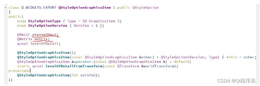 Qt图形视图框架：QGraphicsItem详解-CSDN博客