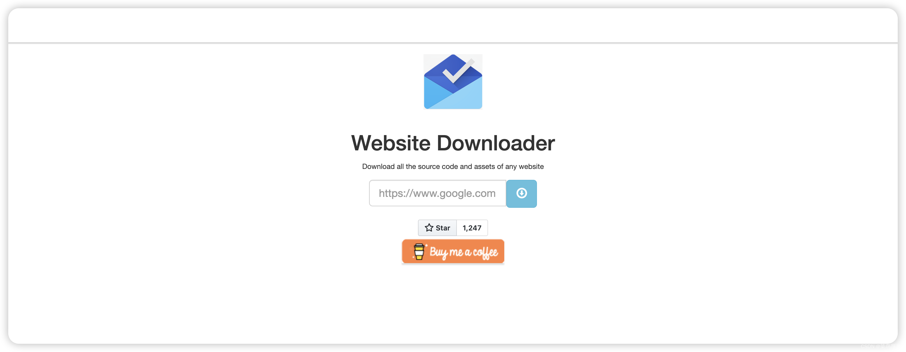 一款网站源码下载开源工具 Website Downloader-CSDN博客