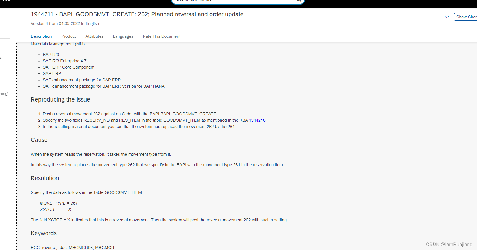 SAP ABAP MIGO 262_sap migo 262-CSDN博客