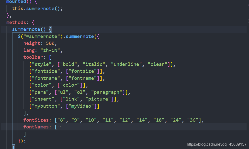 vue项目引入富文本编辑器summernote_vue3引入summernote-CSDN博客