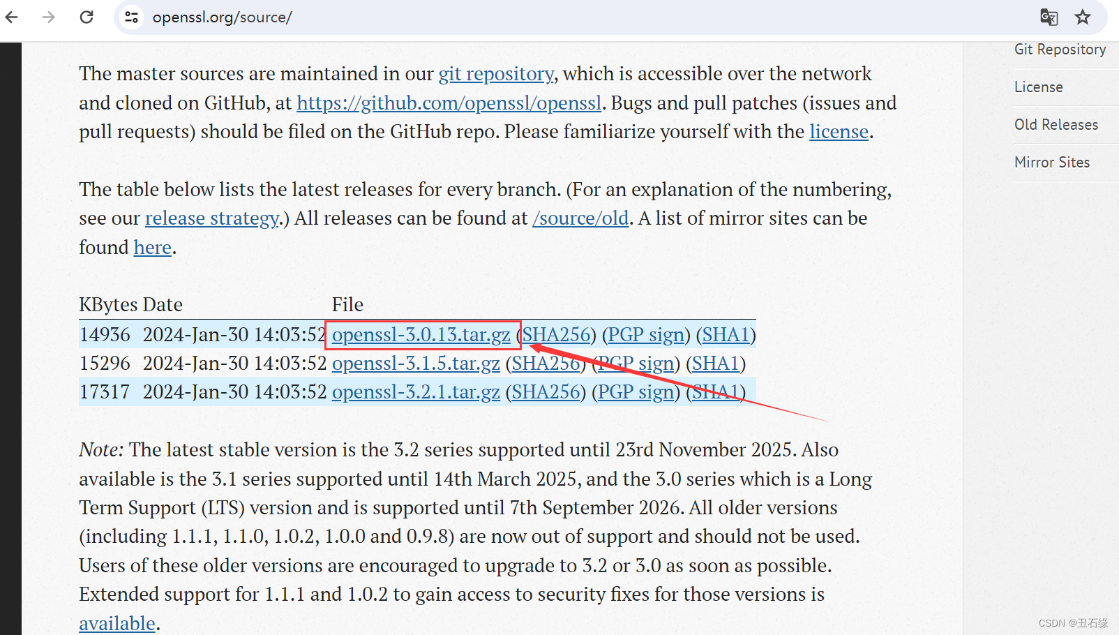 CentOS7升级OpenSSL版本到3.0.13_openssl-3.0.13-CSDN博客