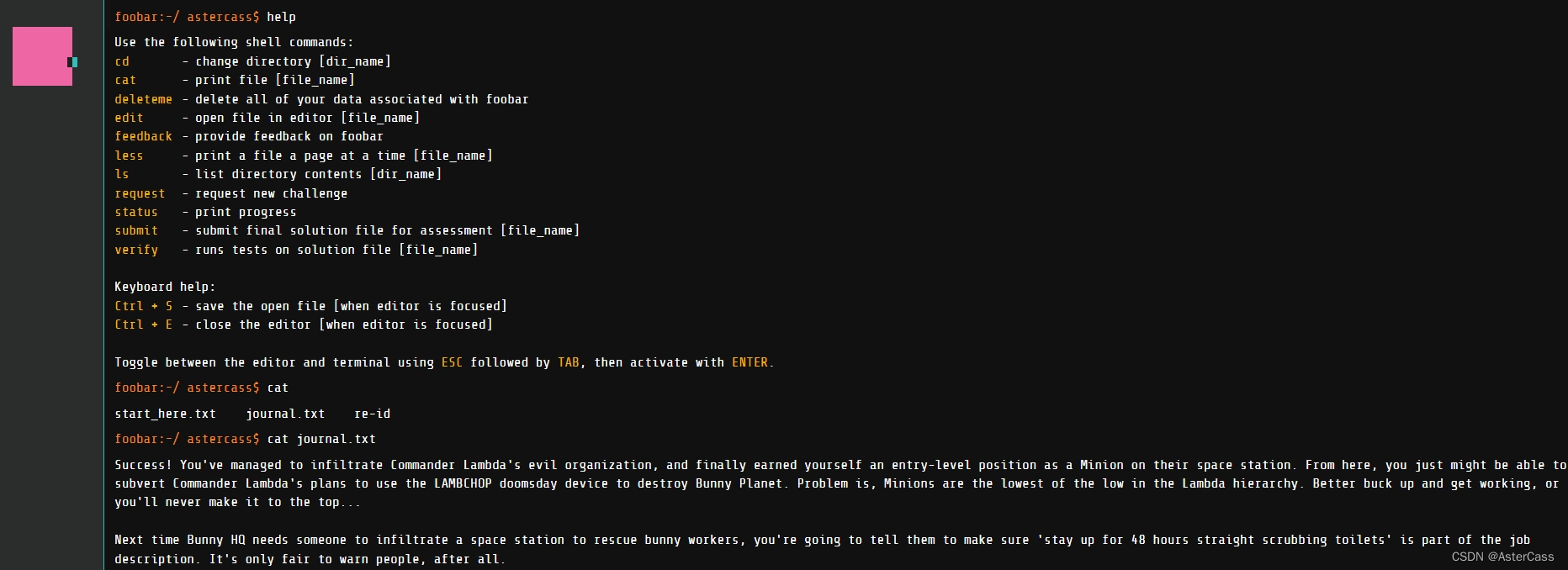 GoogleFoobarCode邀请挑战前篇_google foobar-CSDN博客